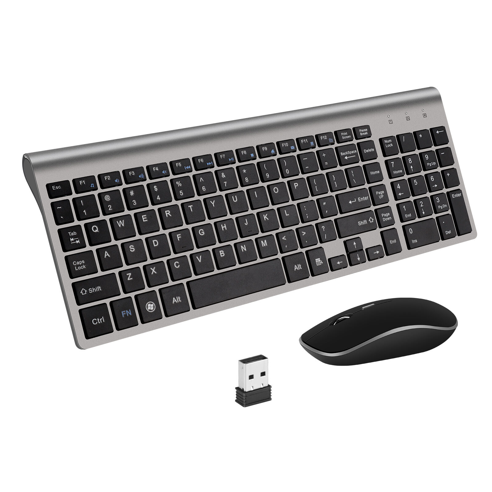2.4g Wireless Keyboard Mouse Combos For Laptop Desktop Scissors ...