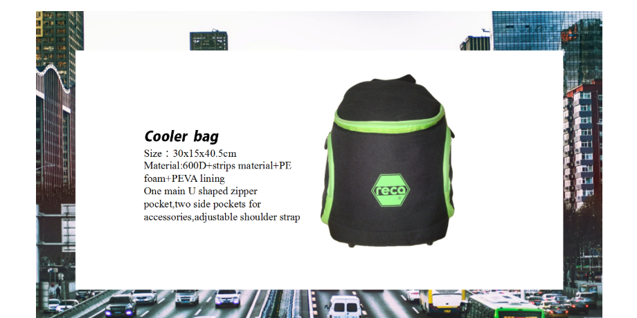 Buy Wholesale China Hot Selling Cooler Backpack Material 600d+strips ...