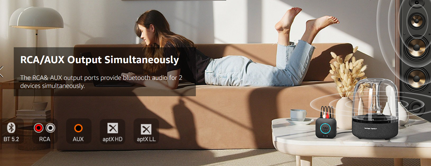 Buy Wholesale China Ankbit B06s 5.2 Bluetooth Receiver, Hifi Wireless ...