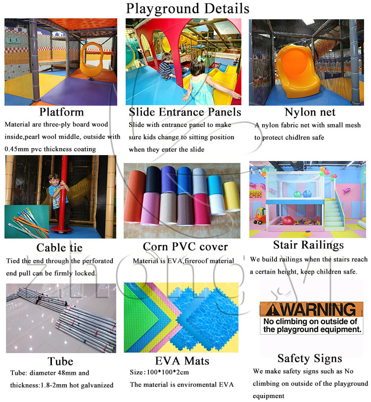 Custom Design Indoor Playground Equipment Kids Playground Indoor Soft ...