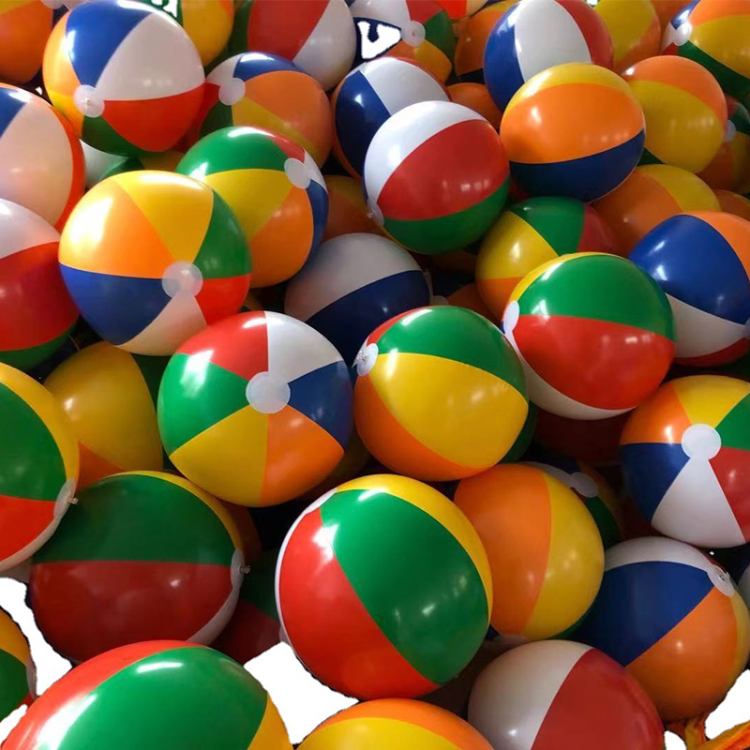 Summer Party Favors Water Toys Inflatable Beach Balls Pool Float Balls ...