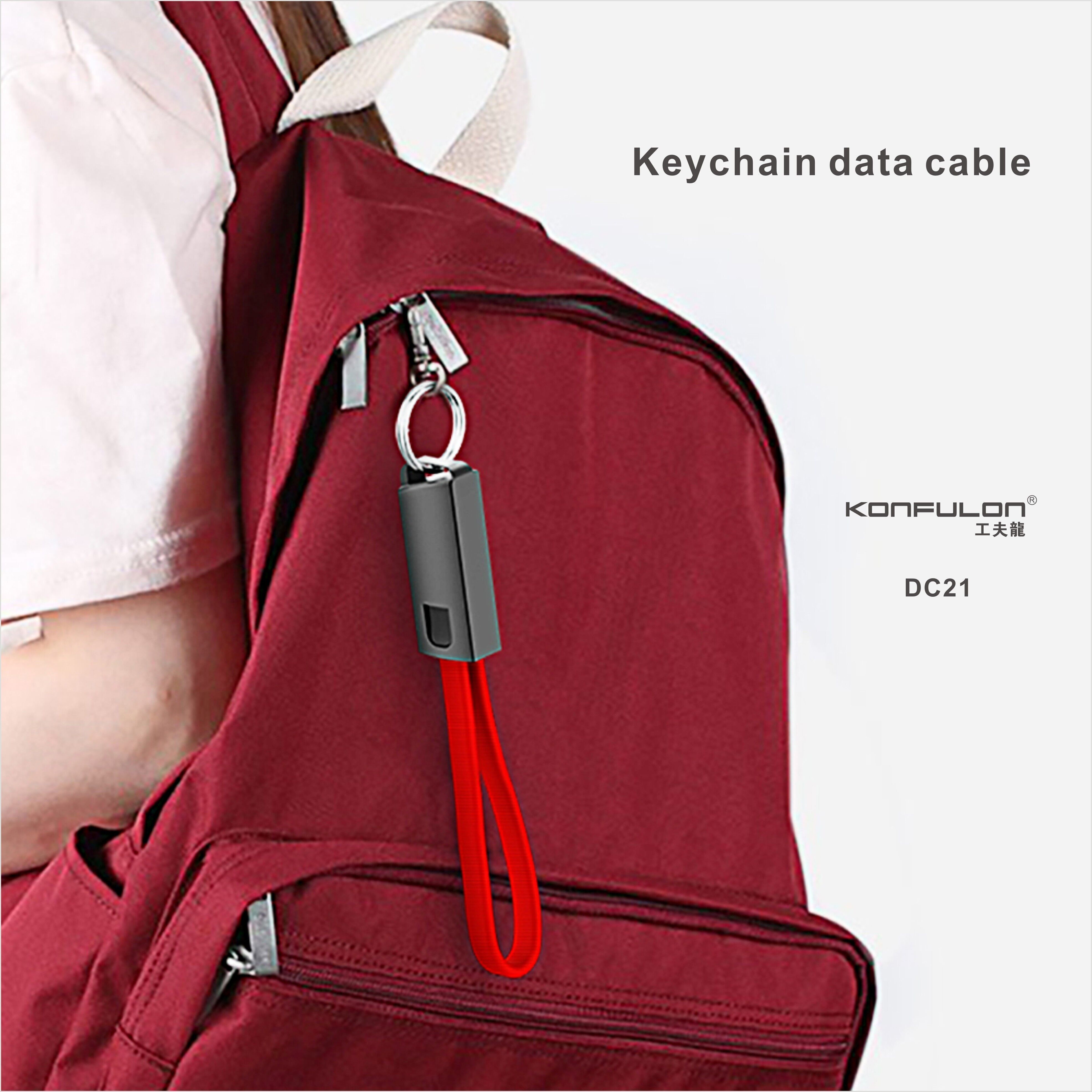 Buy Wholesale China Konfulon 2.4a Key Chain Cble 23cm Tpe+zinc Alloy ...