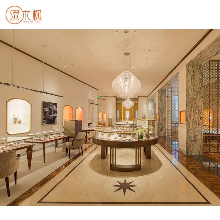 Fully Assembled Jewelry Display Furniture Luxury Display Funiture ...