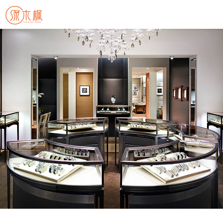 Fully Assembled Jewelry Display Furniture Luxury Display Funiture ...