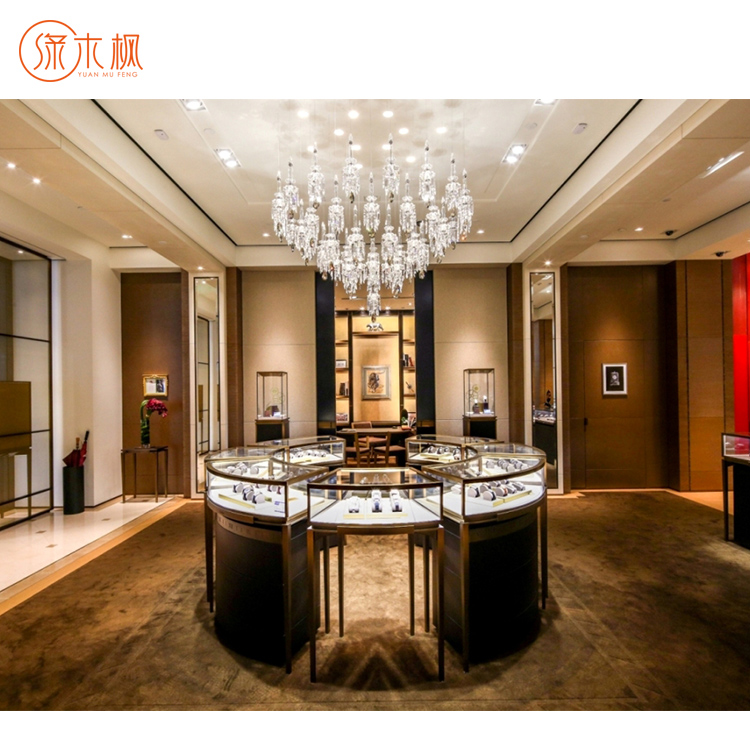 Fully Assembled Jewelry Display Furniture Luxury Display Funiture ...