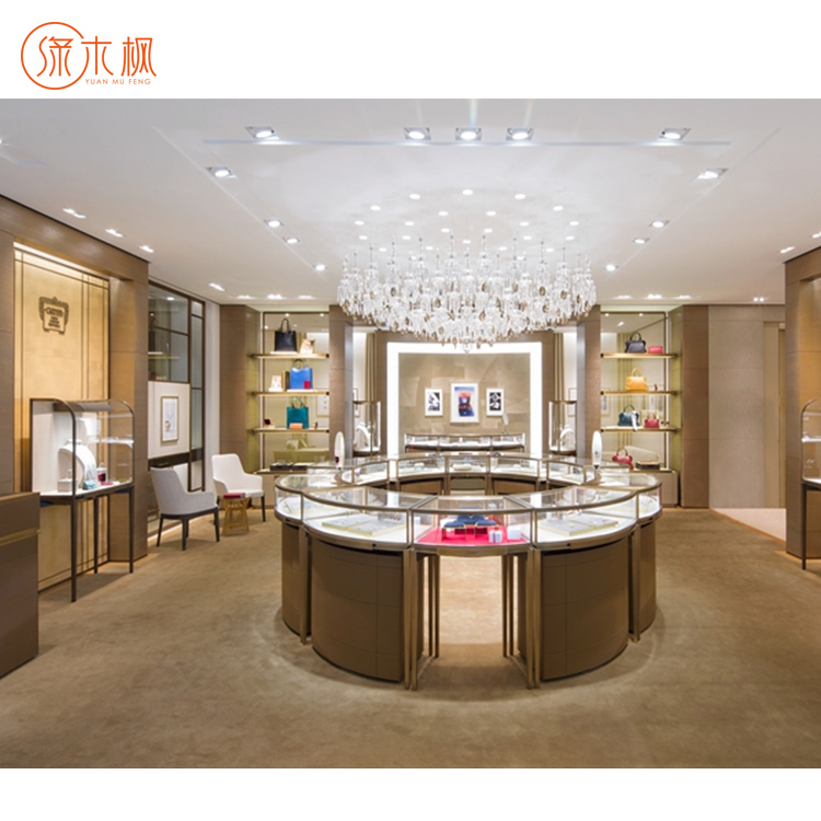 Fully Assembled Jewelry Display Furniture Luxury Display Funiture ...