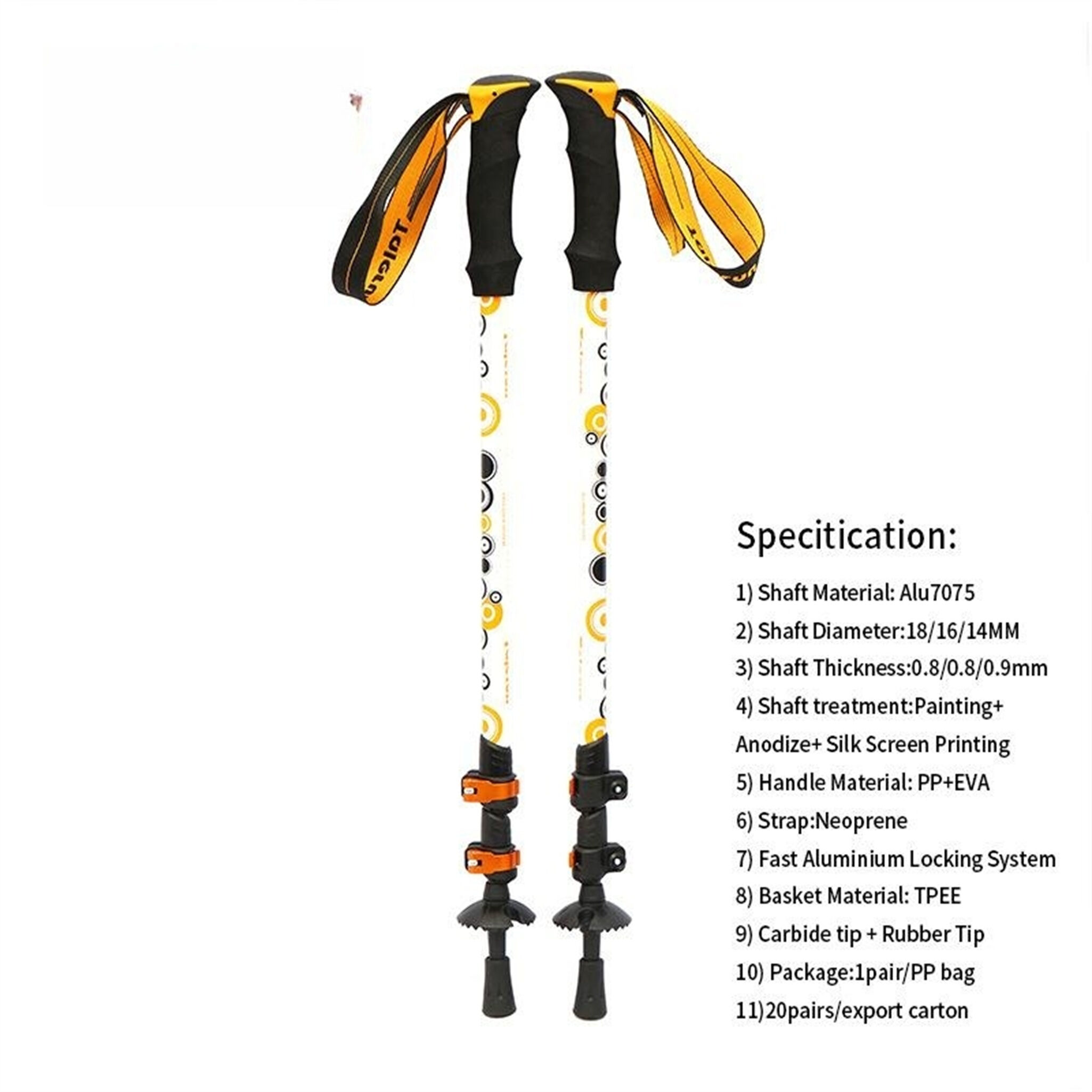 Bulk Buy China Wholesale Aluminum Alloy Alpine Ski Outdoor Land Double ...