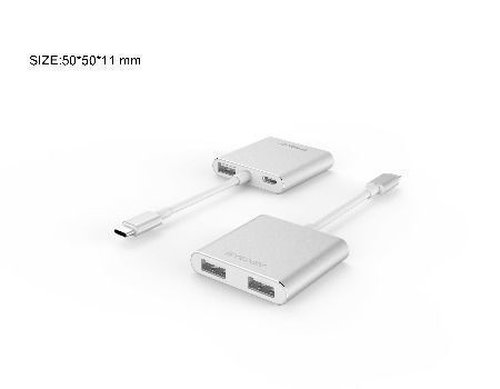 Buy Wholesale China Oem Usb 3.0 Hubs Type-c To 3*usb A, Type-c Hub 4-in ...