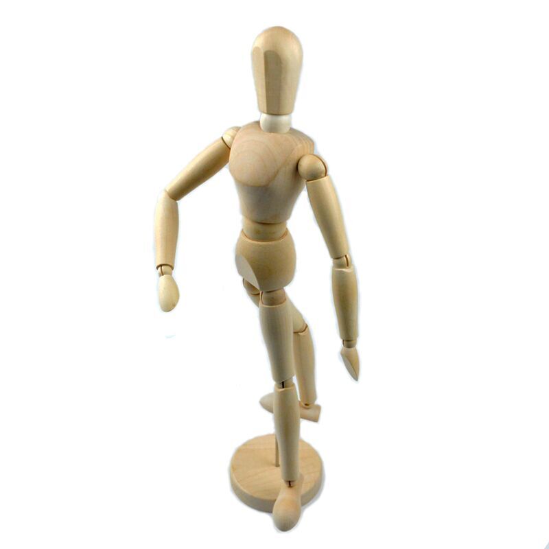 Buy Wholesale China Wooden Art Dress Form Torso Full Body Mannequin ...