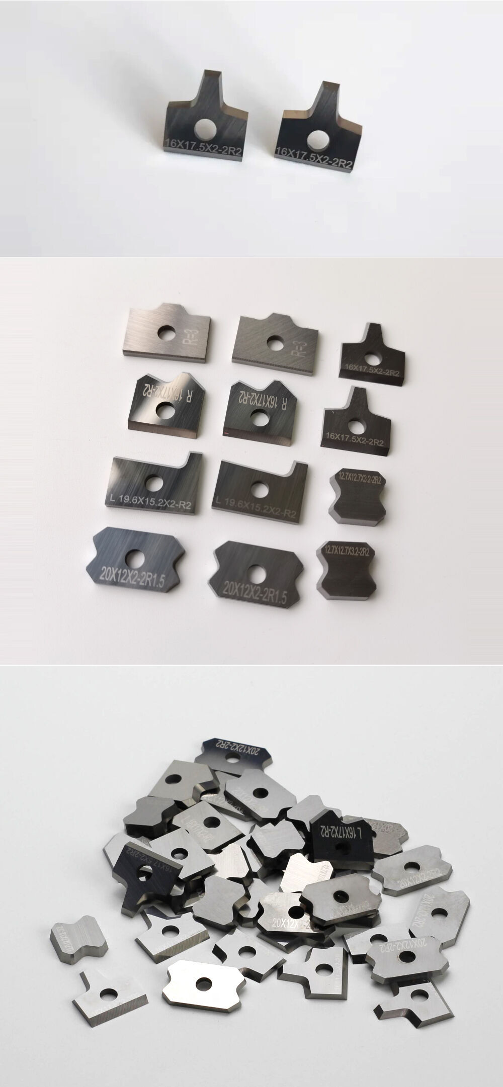 Buy Wholesale China 16x17x2 Tungsten Carbide Radius Profile Knives For ...