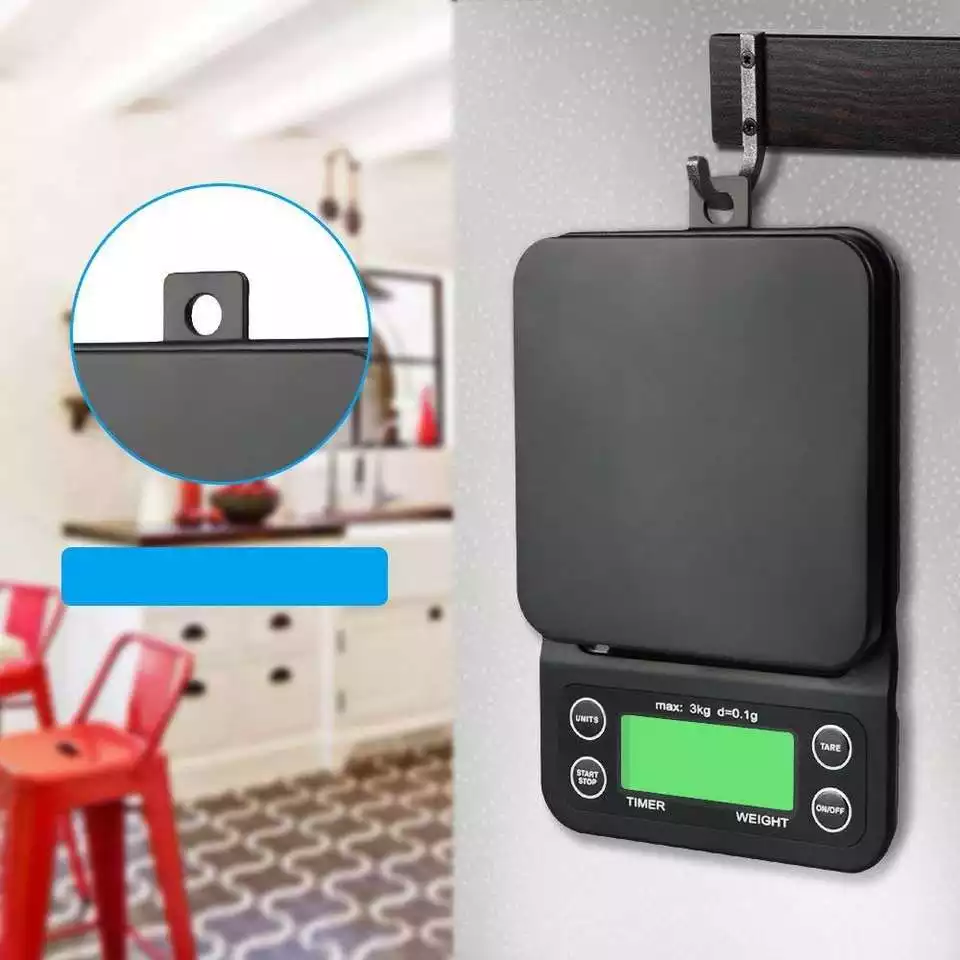 3kg 5kg 0.1g Coffee Weighing Drip Coffee Scale With Timer Digital ...