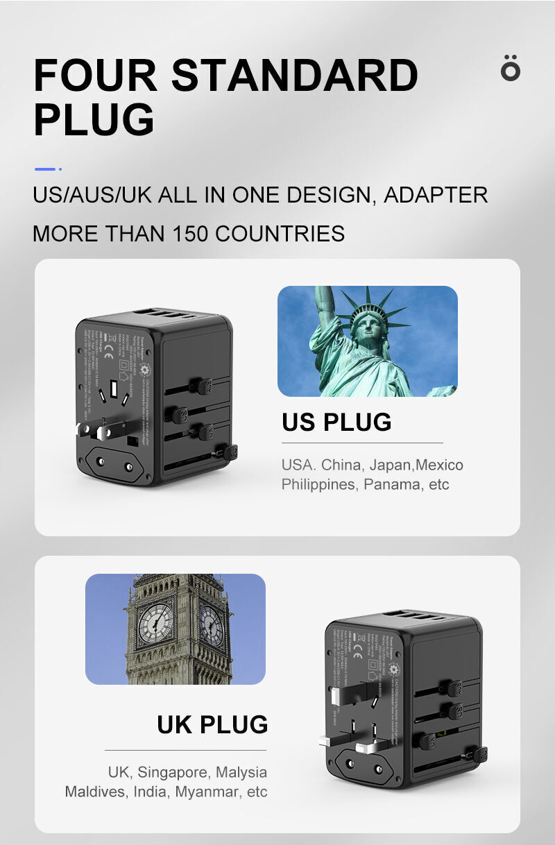 Buy Wholesale China Type G/a/f To World Plug Socket Universal Travel ...