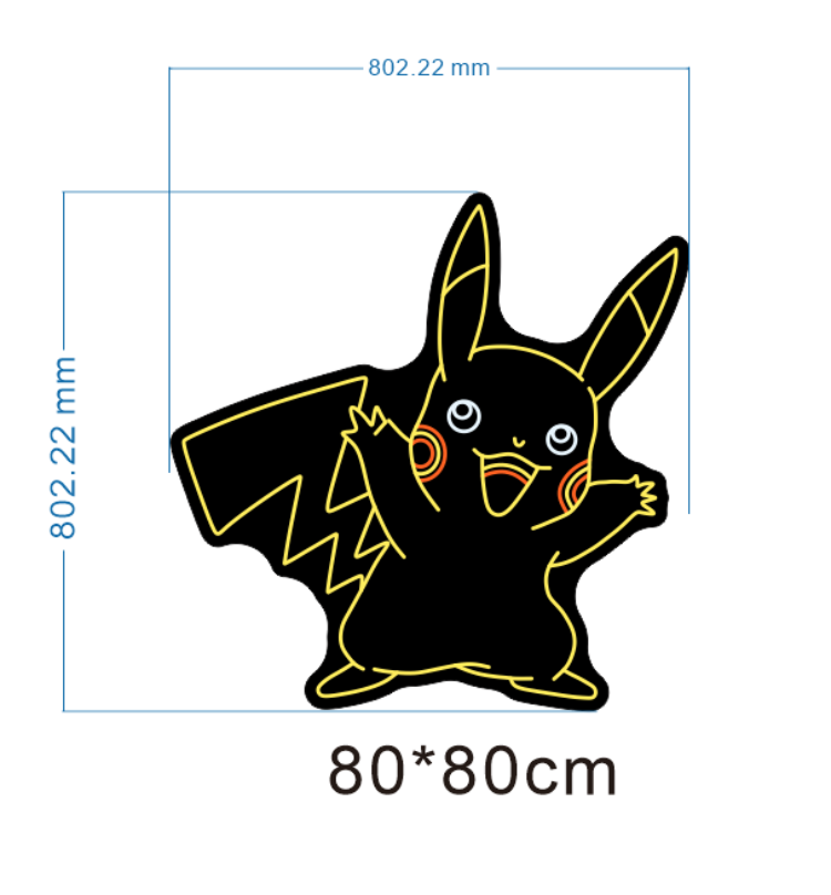 Buy Wholesale China Factory Direct Product Pikachu Led Neon Sign Cute ...