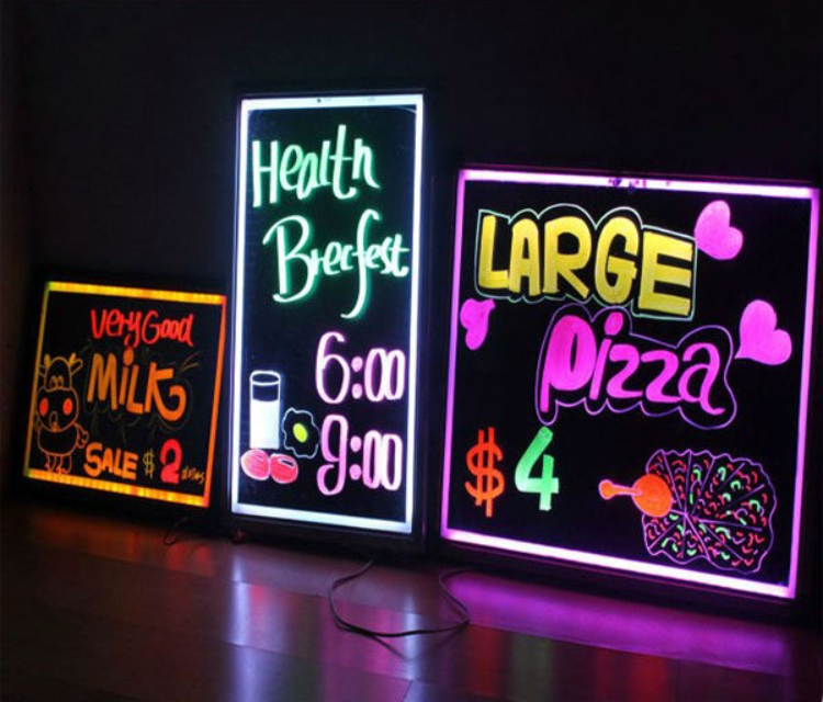 Bulk Buy China Wholesale Led Writing Boards Easy To Writing Advertising ...