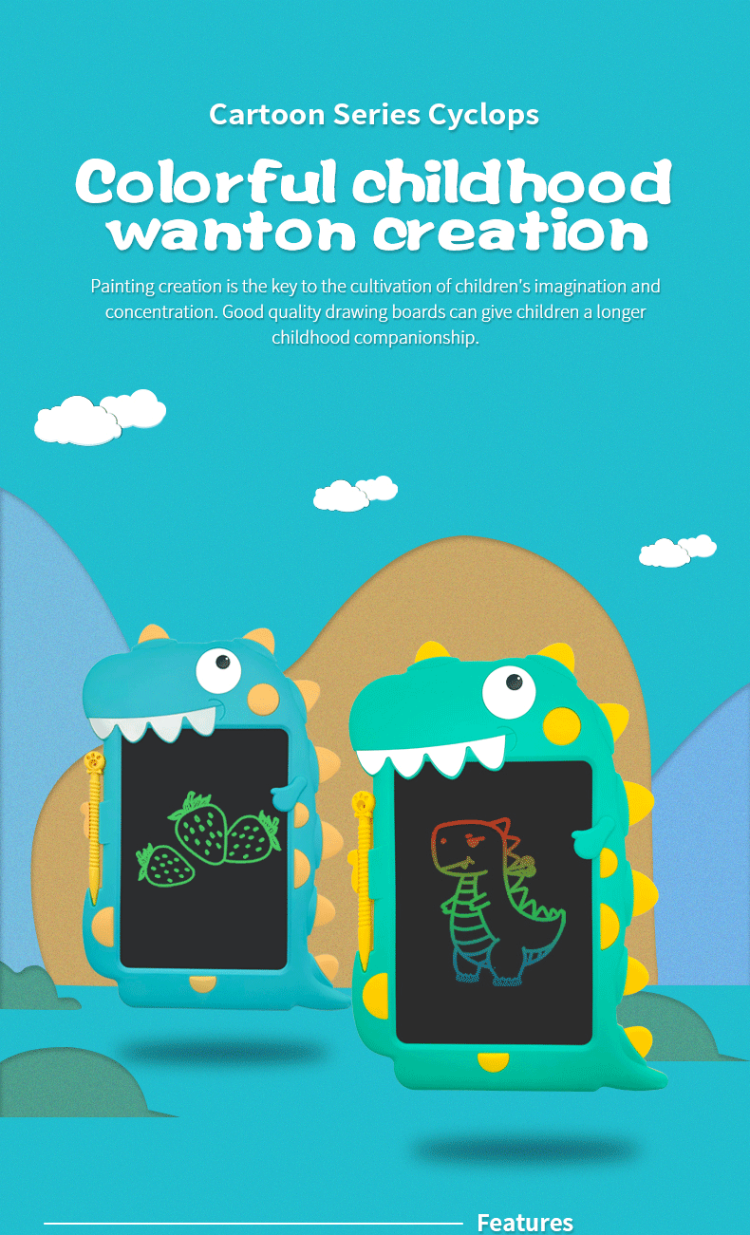 Hot Selling Lcd Writing Tablet 8.5 Inch Doodle Board Electronic Drawing ...