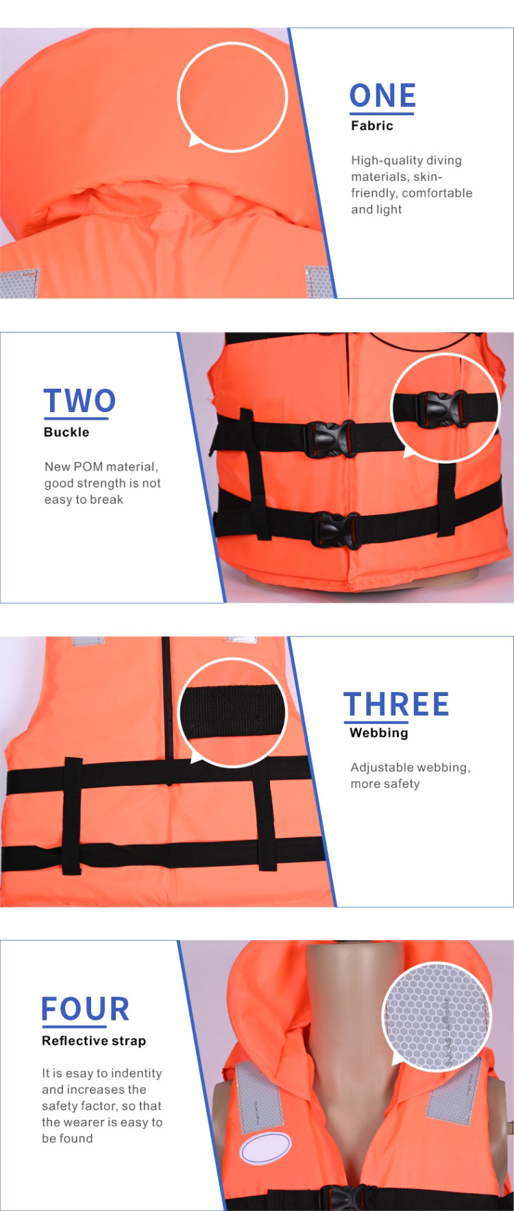 Buy China Wholesale Epe Foam 75n Adult Marine Work Vest Buoyancy Aids ...