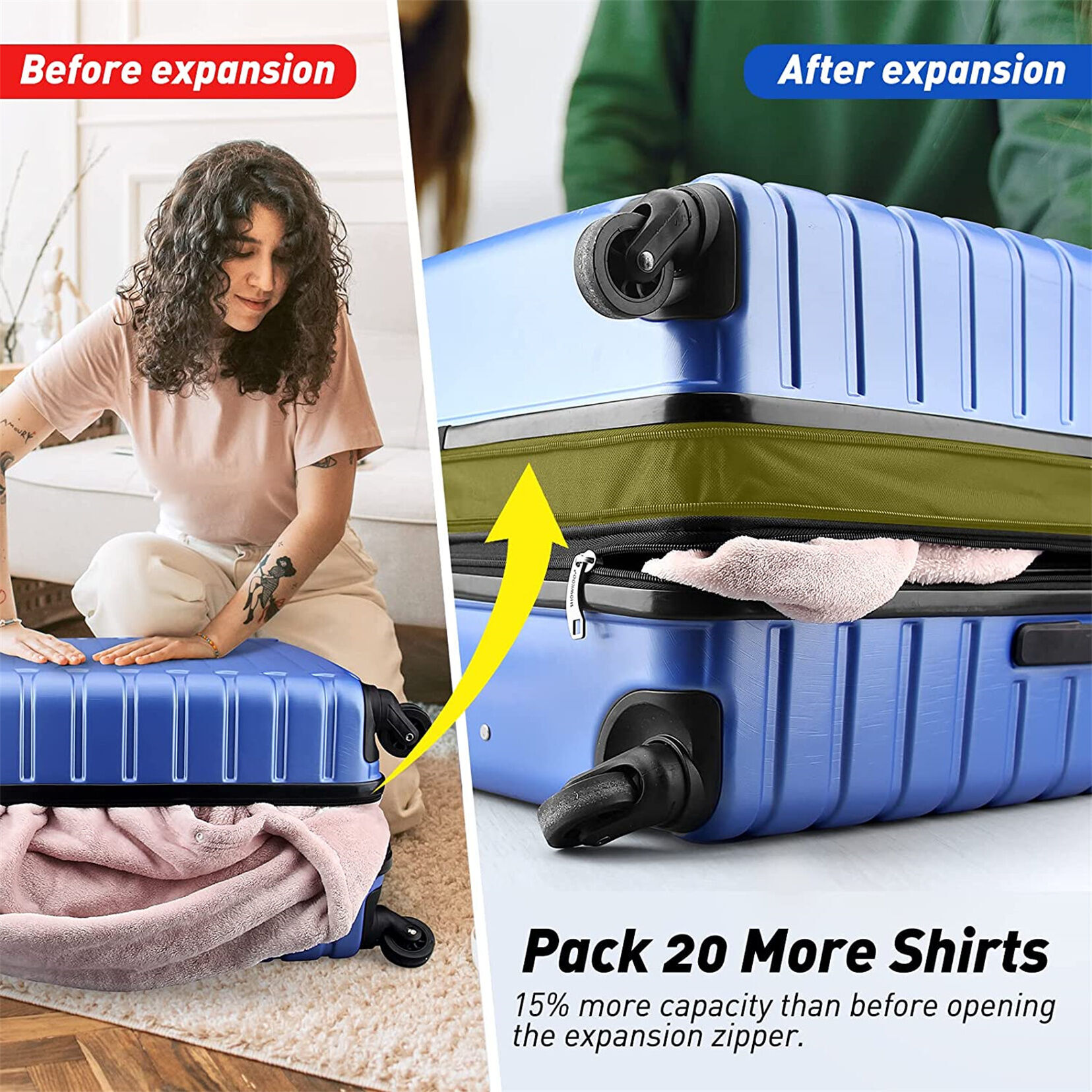 Buy Wholesale China New Designer Koffer Carry-on Unbreakable Pc 150t ...