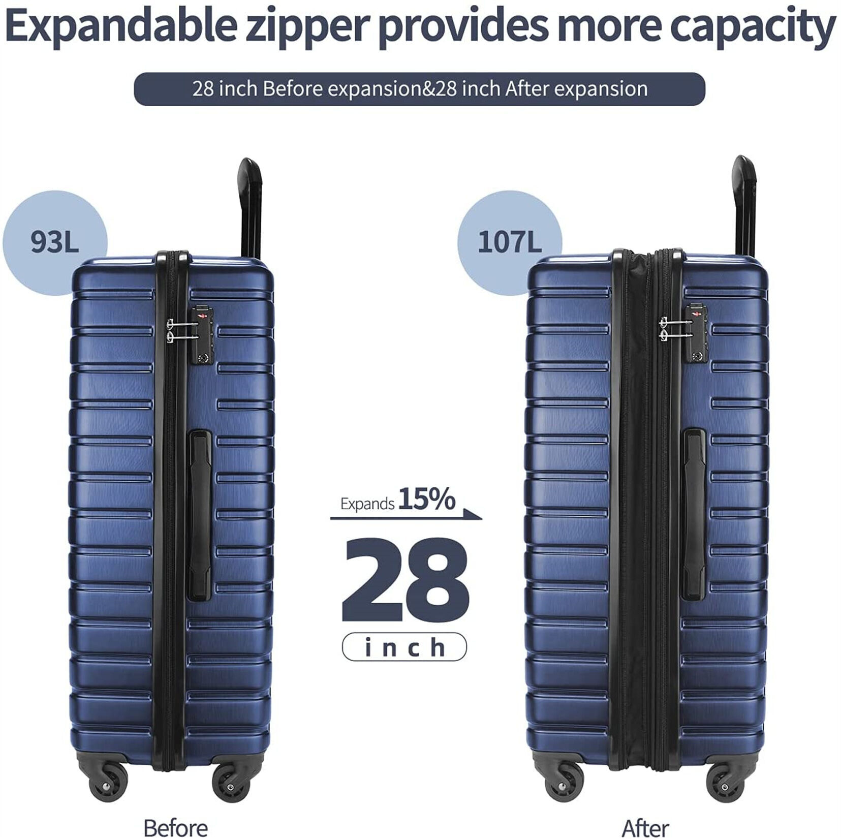 Buy Wholesale China New Designer Koffer Carry-on Unbreakable Pc 150t ...