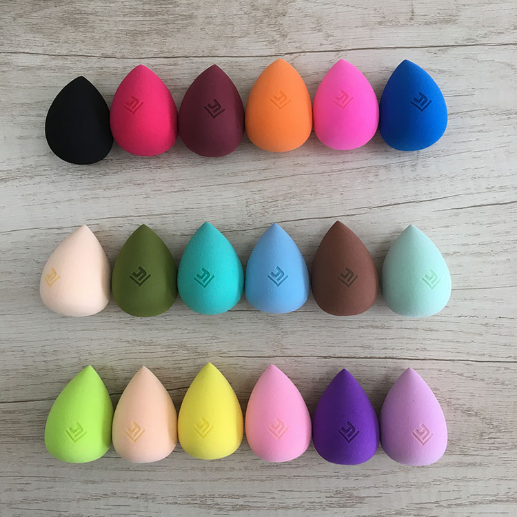Factory Direct Hydrophilic Foam Face Cosmetic Puff Make Up Foundation ...
