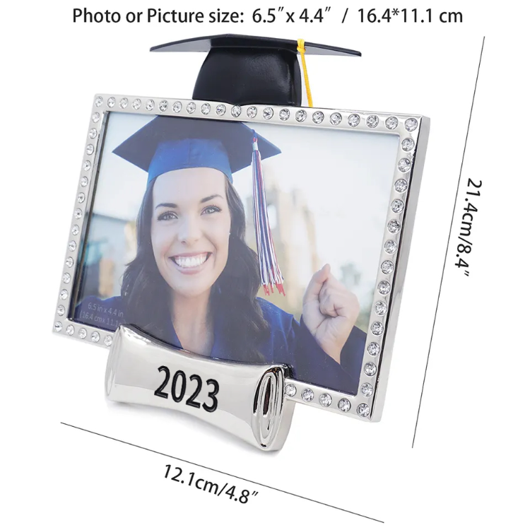 Custom Desk Graduation Metal Picture Photo Frame For Kindergarten ...