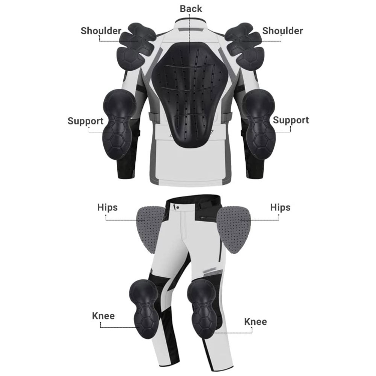 Motorcycle Jacket Summer Moto Suit Motorbike Riding Jacket Motocross ...