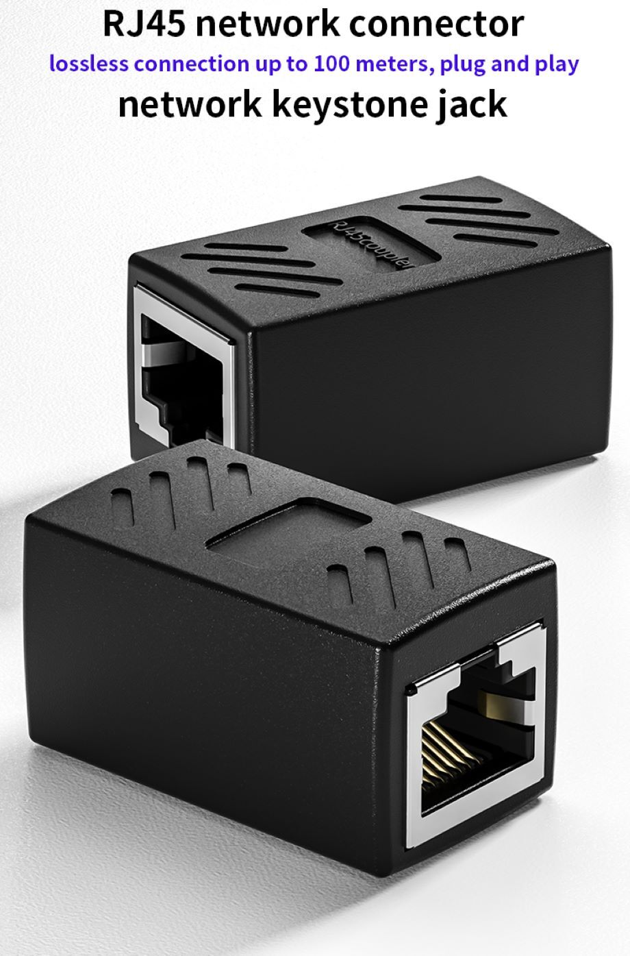 Buy Wholesale China Rj45 Connector 8p8c Shielded Inline Coupler Network ...