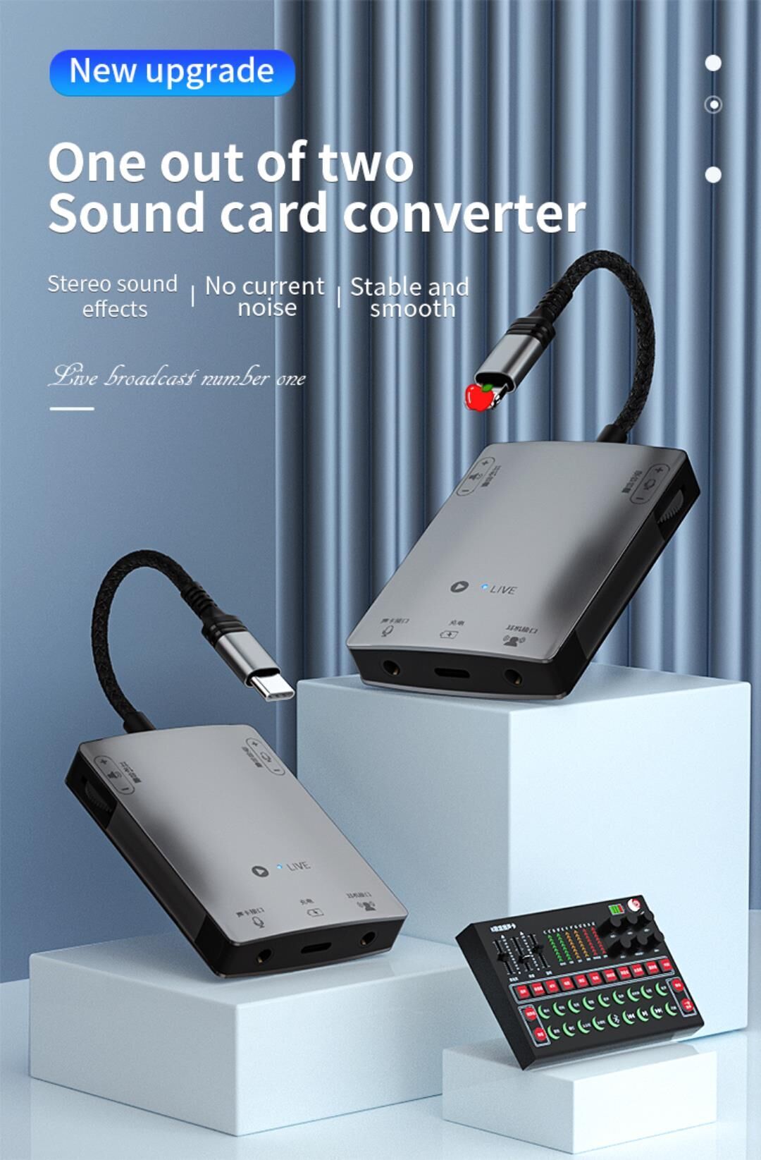 Buy Wholesale China Best Sell Oem For Phone Stereo Live Sound Card ...