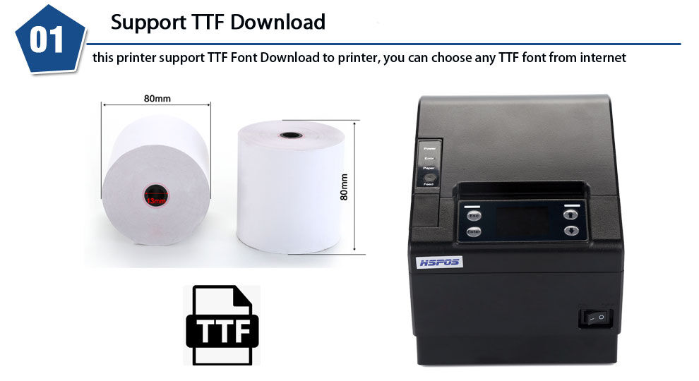 Buy Wholesale China 250mm/s High Speed 80mm Cloud Thermal Printer With ...