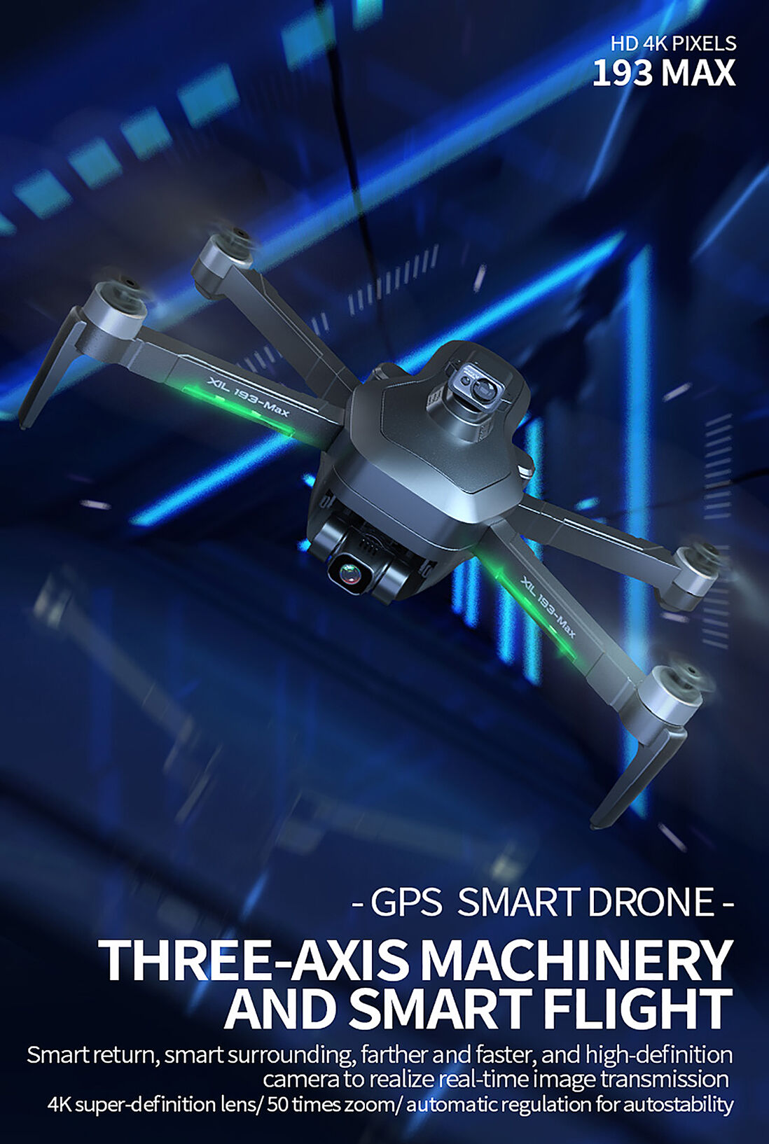 Buy Wholesale China 2023 New Global Drone Gd193 Max Real 4k Camera Gps ...
