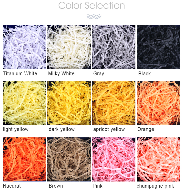 Bulk Buy China Wholesale Colorful Shredded Paper Packaging Gift Filler ...