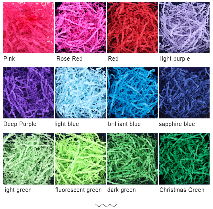 Bulk Buy China Wholesale Colorful Shredded Paper Packaging Gift Filler ...