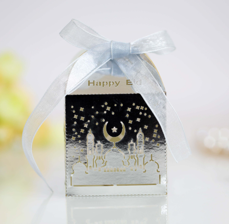 Eid Paper Candy Box Ramadan Decoration Eid Mubarak Gift Box Ramadan ...