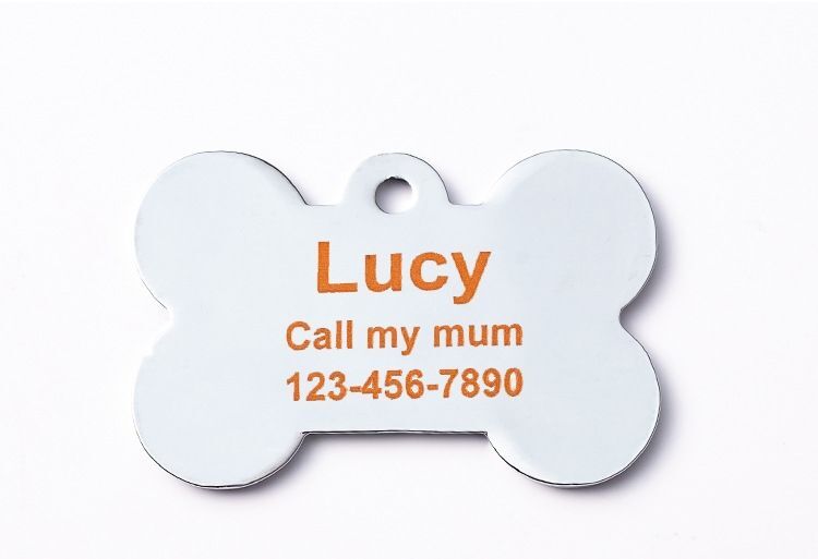 Buy Wholesale China Bone Shape Luxury Custom Blank Sublimation Metal ...