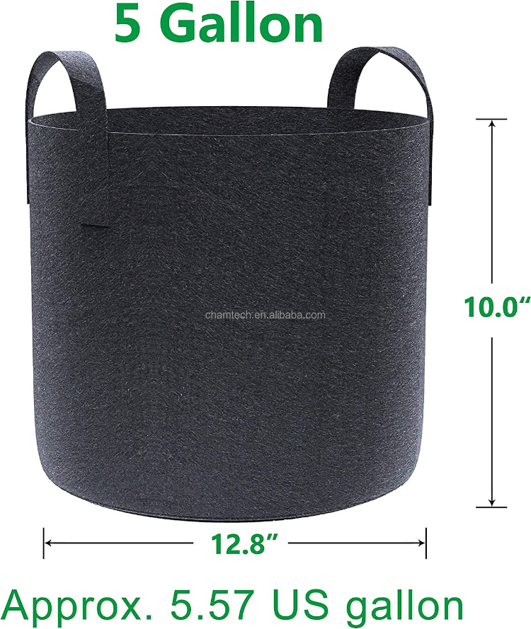 Buy Standard Quality China Wholesale 5 Gallon Cloth Grow Bag Fabric ...