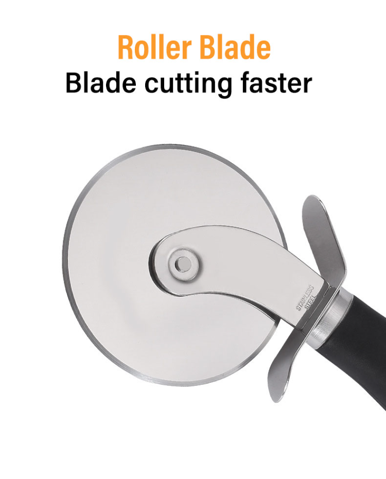 Buy Wholesale China Hot Sale 2 Pcs Stainless Steel Roller Pizza Knife ...