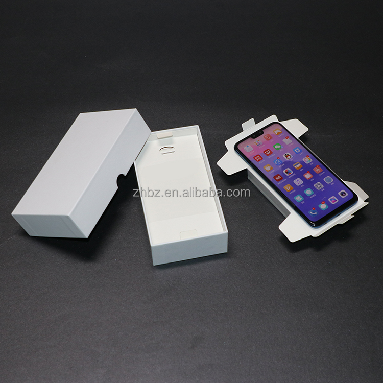 High Quality Empty White Mobile Cell Phone Gift Packaging Box With ...