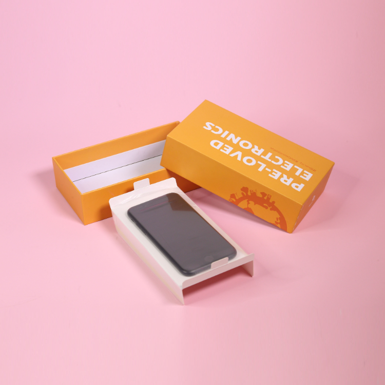 High Quality Empty White Mobile Cell Phone Gift Packaging Box With ...