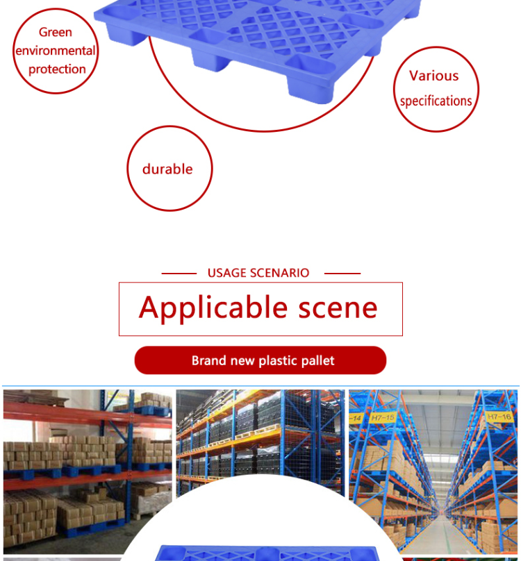 Buy Wholesale China 1200*1000*145mm Heavy Duty Plastic Pallet Hdpe Plastic Pallet Plastic Pallet ...