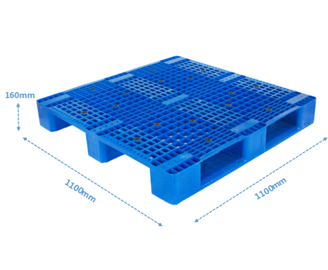 1100*1100 Heavy Duty Two-way Industry Plastic Pallet Entry Euro ...