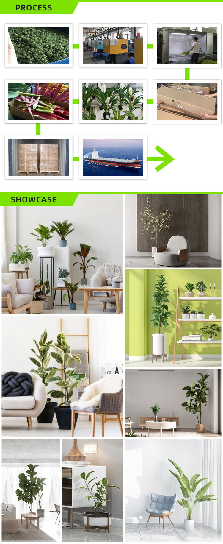 Buy Wholesale China Nordic New Creative Plastic Tropical Plant ...