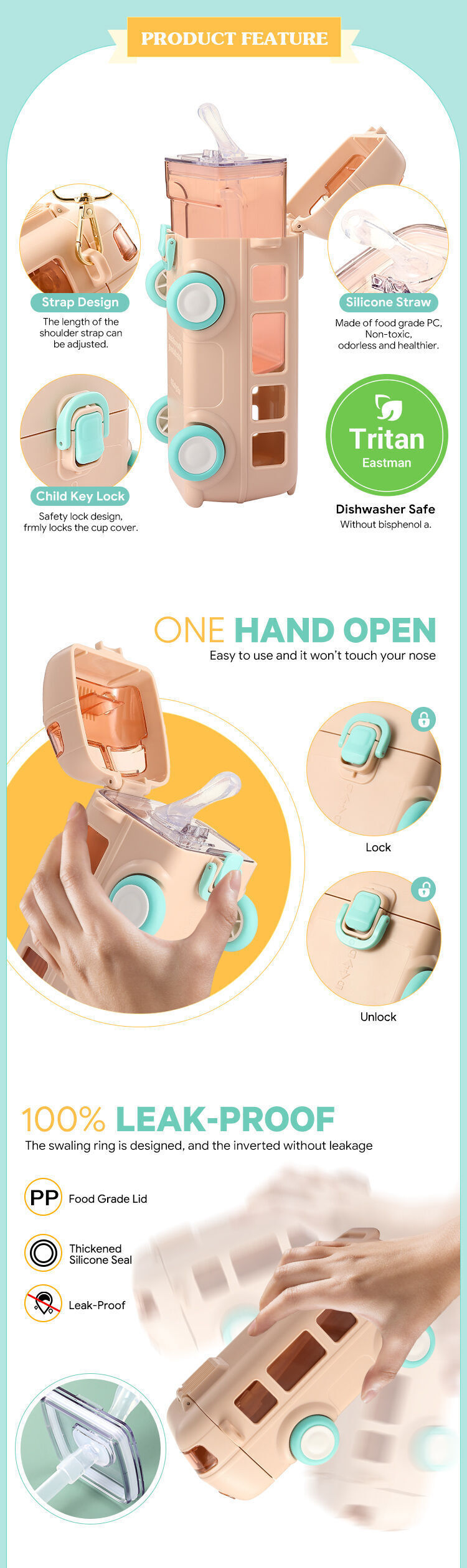 Buy Wholesale China Hot Selling Odm Manufacturer Everich Bpa-free Kids ...