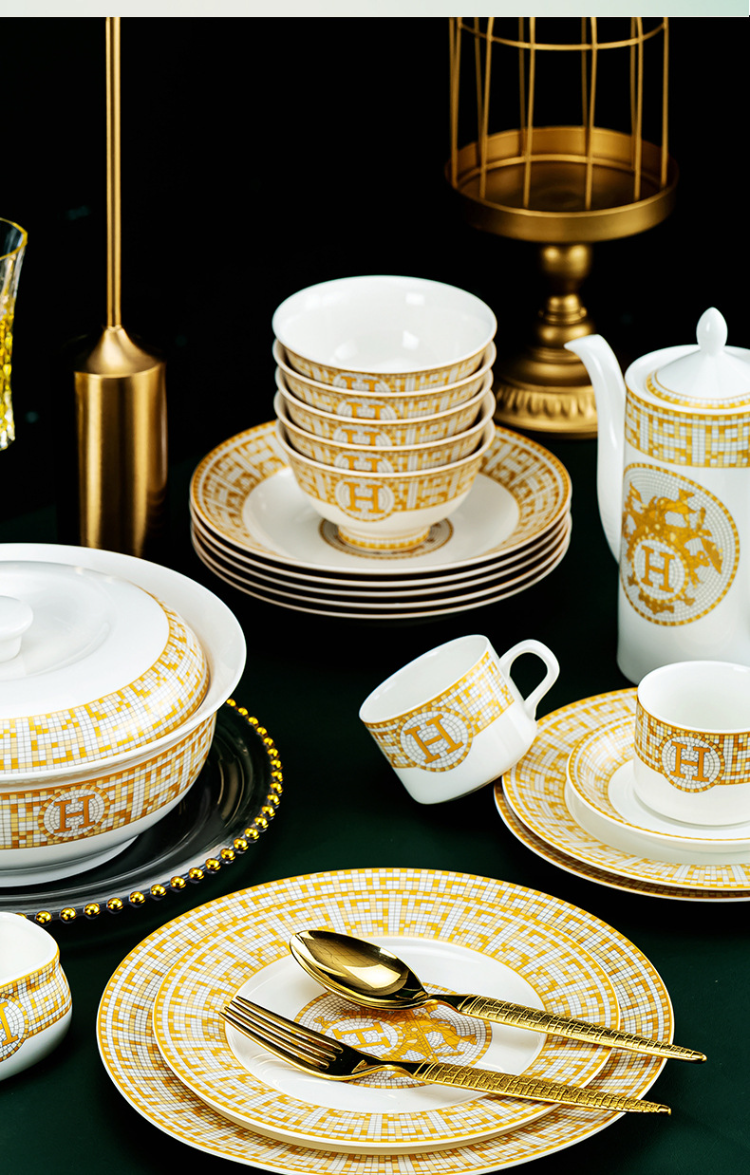 Buy Standard Quality China Wholesale Tableware Set European Style ...