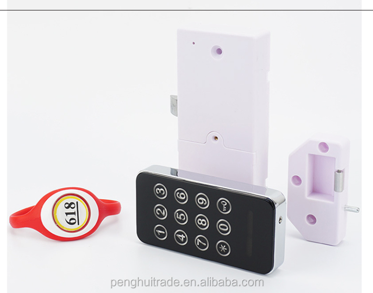 Gym Sauna Lock Digital Code Em Rfid Keypad Rfid Wristband Cabinet ...