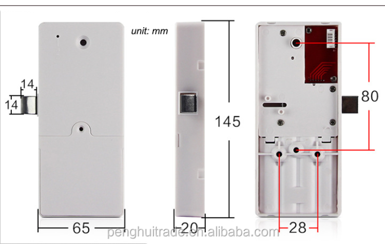 Gym Sauna Lock Digital Code Em Rfid Keypad Rfid Wristband Cabinet ...