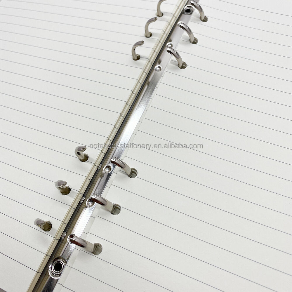 New Design Plain White Cover A5 Notebook Leather Ring Binder Diary $2. ...