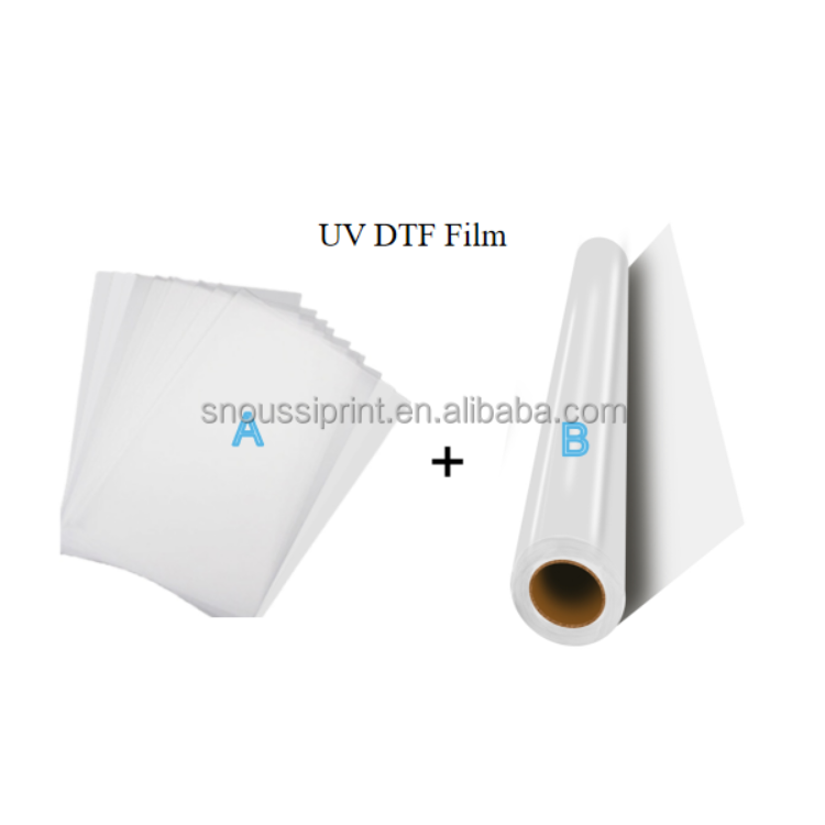 Buy Wholesale China Uv Crystal A B Dtf Film Roll Sticker Cold Transfer For Uv Printer & Uv ...