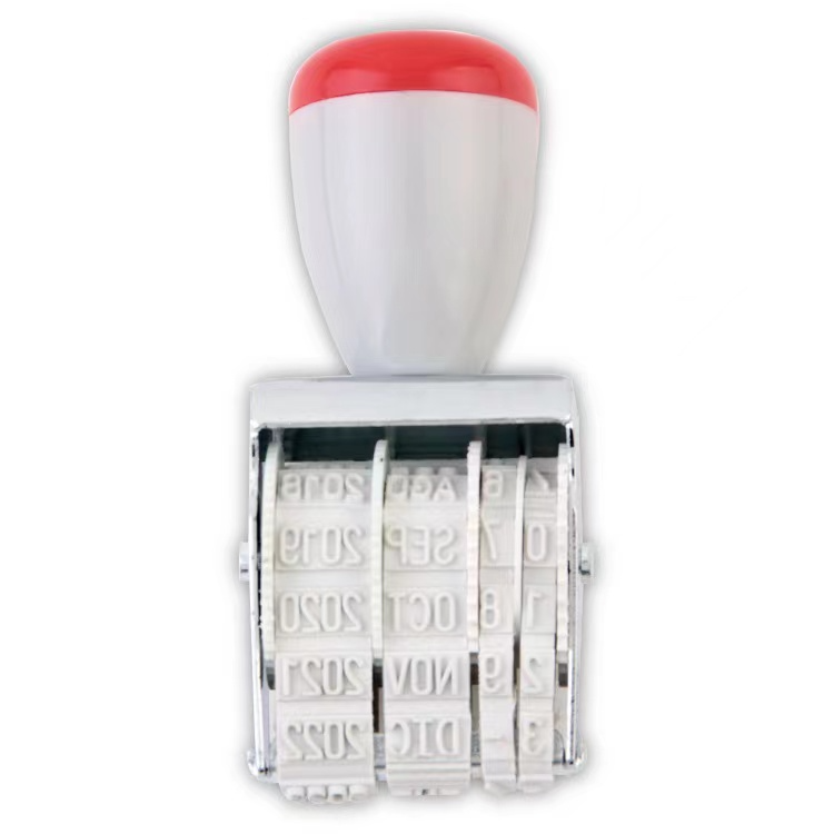 Plastic Rubber Square 4mm Roller Design Custom Text Logo Handle ...