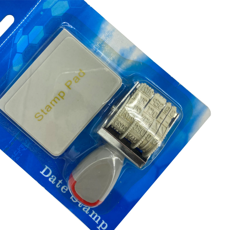 Plastic Rubber Square 4mm Roller Design Custom Text Logo Handle ...