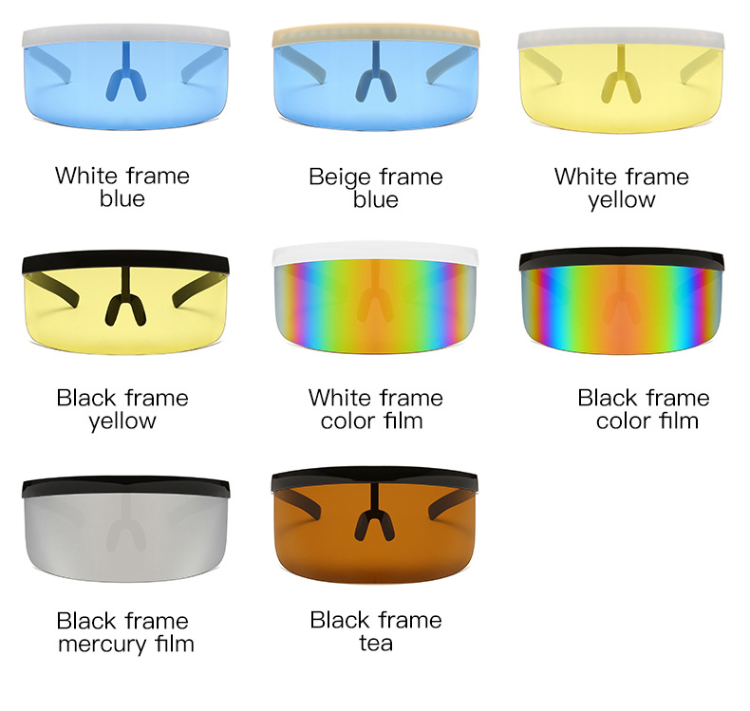 Visor Fit Clear Lens Brand New Protective Face Safety Shield Eye Cover ...