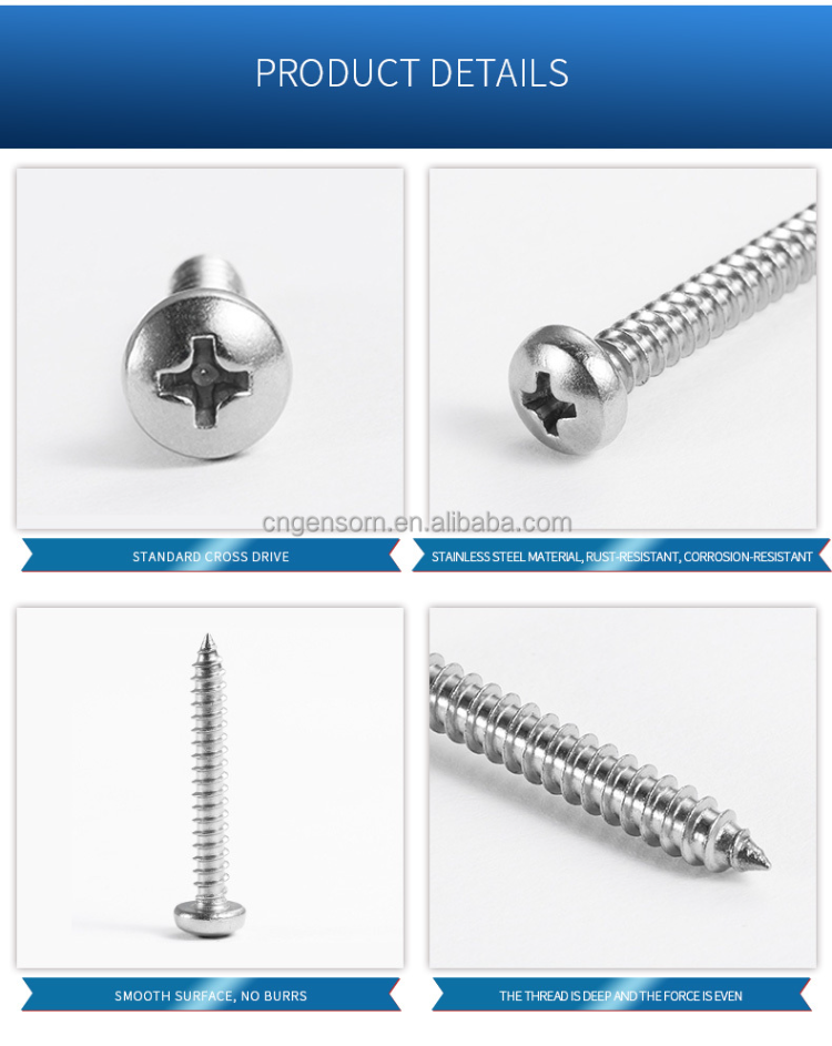 Buy Wholesale China Phillips Pan Head 304/316 Stainless Steel Ss ...